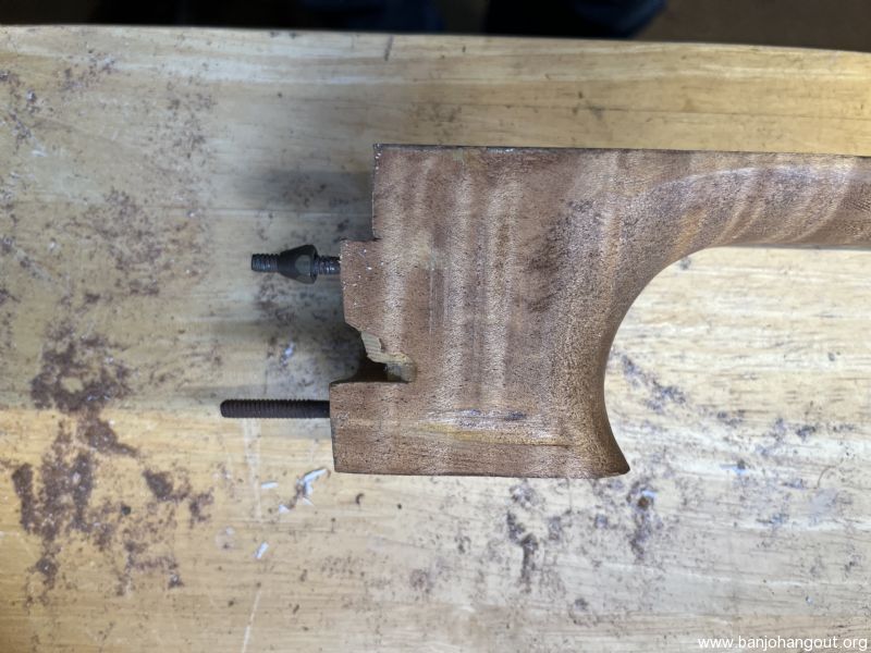 Semi-finished Banjo Neck - Banjo Hangout