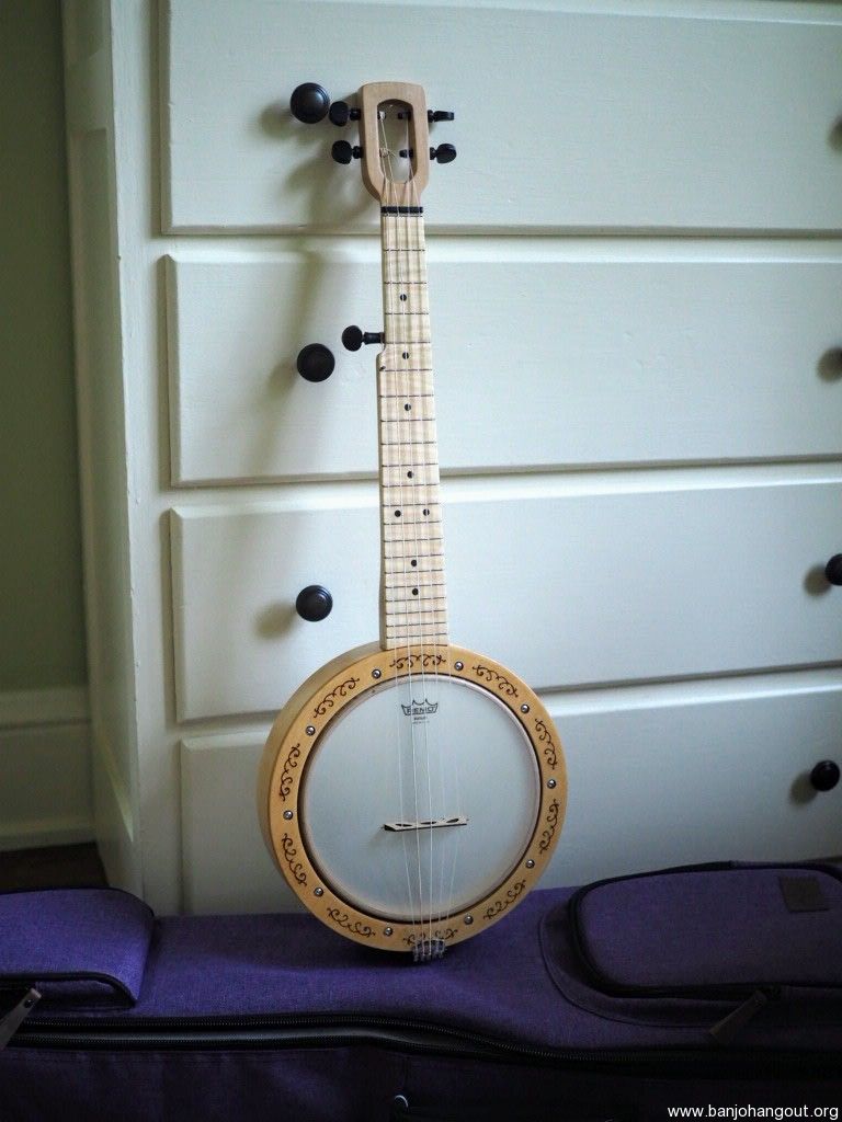 Like New Magic Fluke Firefly 5-string Openback Travel Banjo - Used Banjo For Sale at BanjoBuyer.com