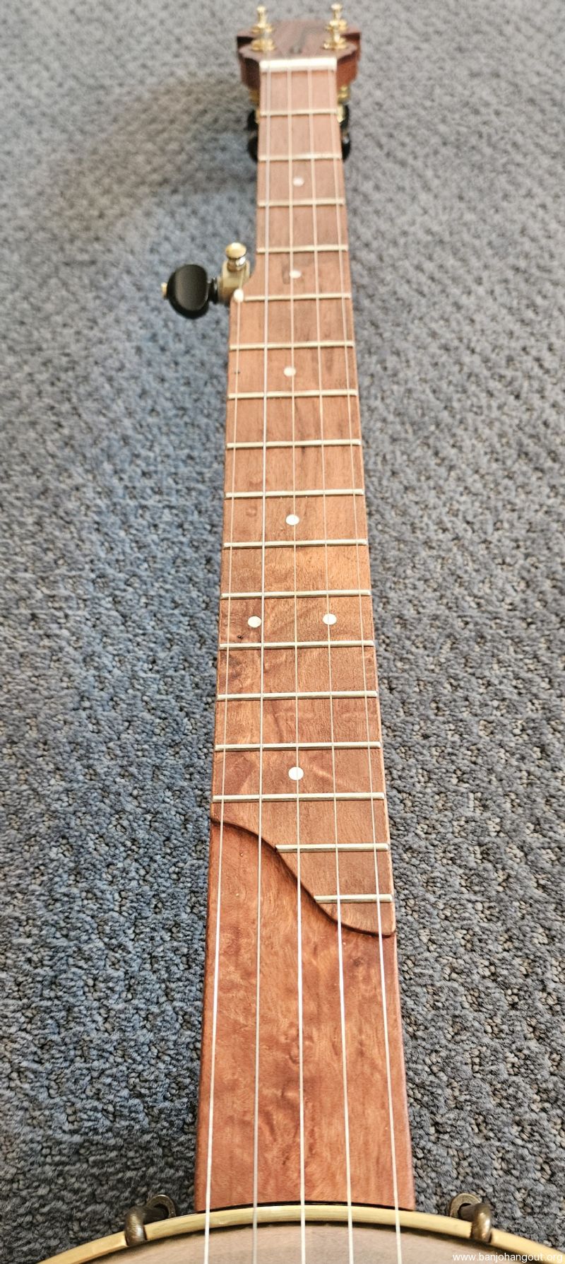 For Sale - Stone Banjo Co. #24179X - NEW: 12-inch Cherry Rim, African ...