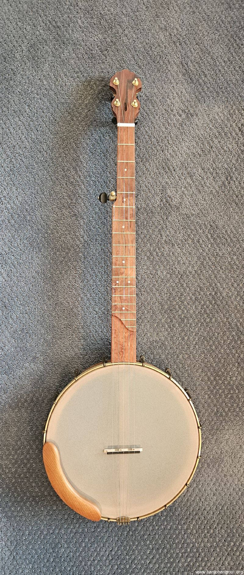 Stone Banjo Co. #24179X - NEW: 12-inch Cherry Rim, African Mahogany ...
