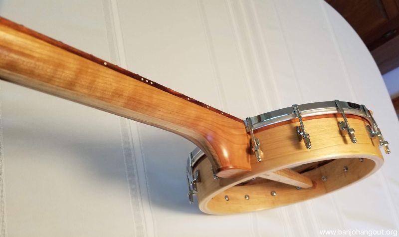 Stone Banjo Co. - #19004 - NEW: Cherry Neck, 2-Ply Maple Rim -SALE ...