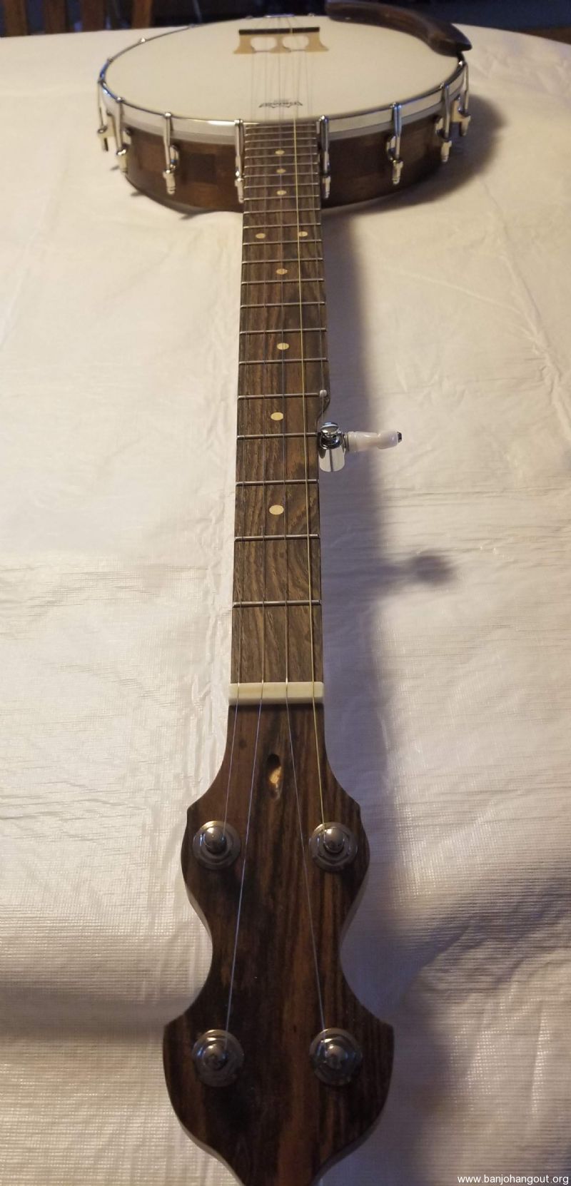 For Sale - Stone Banjo Co. - #20013 - NEW: Cherry/Maple Neck, Bacote ...