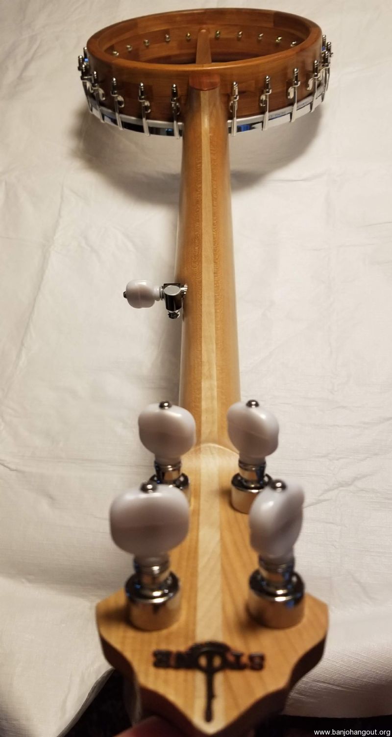 Stone Banjo Company - #20014 - NEW: Cherry/Maple neck, Braz. Rosewoood ...