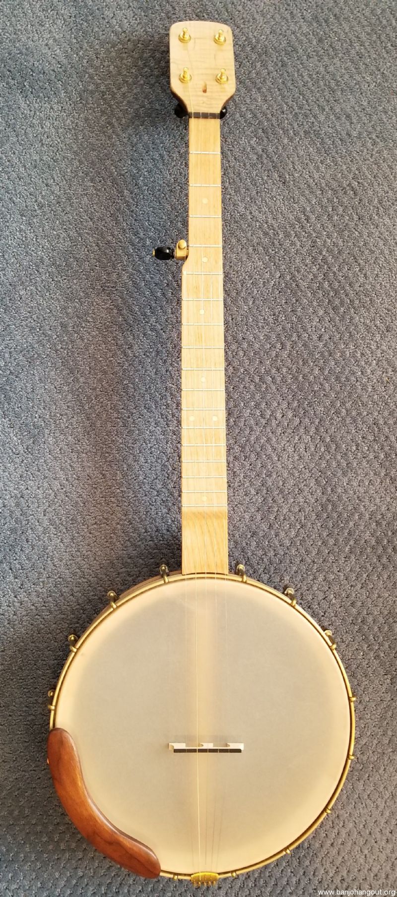 Stone Banjo Co. - #21046-X - NEW: Walnut Neck, 12" Maple Rim - Used ...