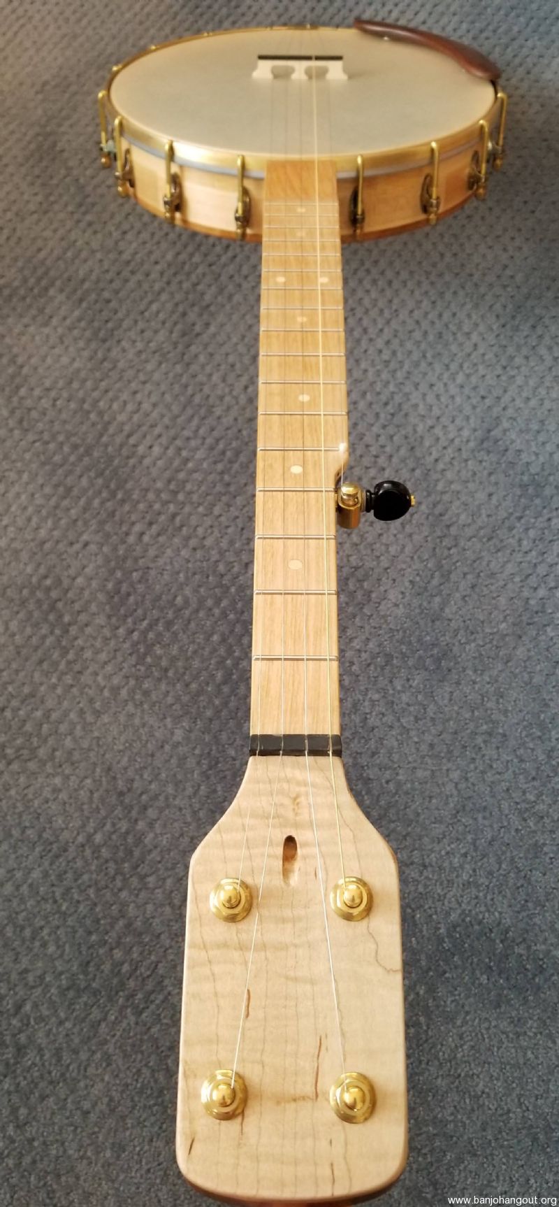 Stone Banjo Co. - #21046-X - NEW: Walnut Neck, 12" Maple Rim - Used ...