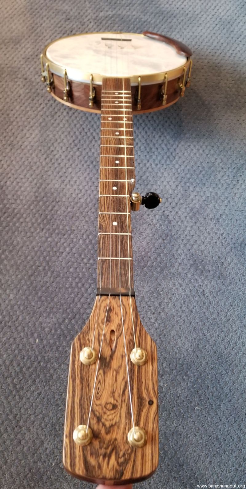 Stone Banjo Co. #21043 - Walnut Neck, 11-inch Walnut Rim - Used Banjo ...