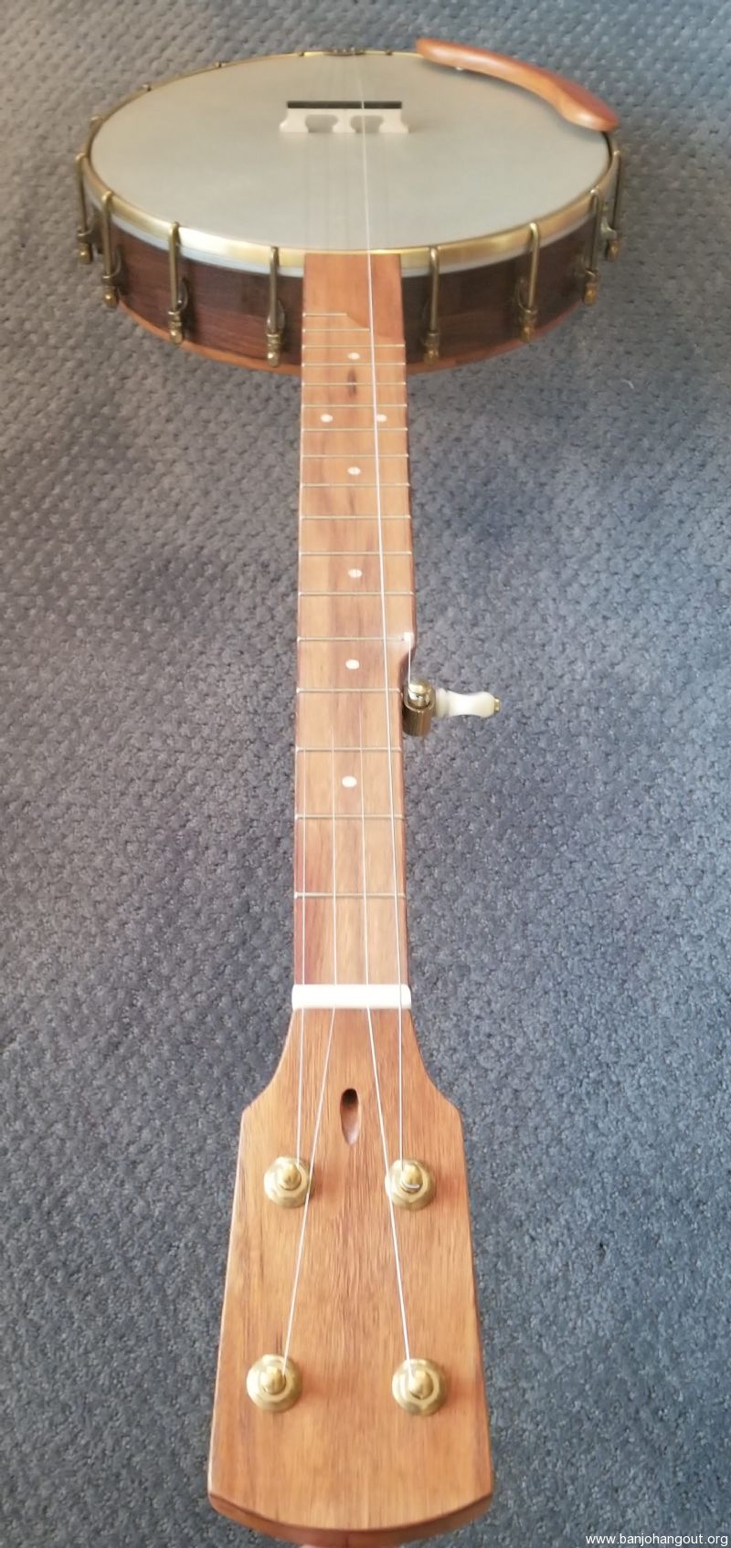 Stone Banjo Co. #21078X - NEW: Cherry Neck, 12-inch Walnut Rim ...