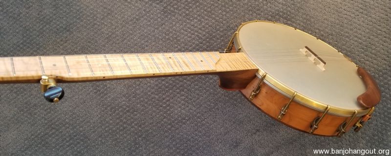 Stone Banjo Co. #22082X - NEW: Curly Maple Fretboard, Walnut Neck, 12 ...