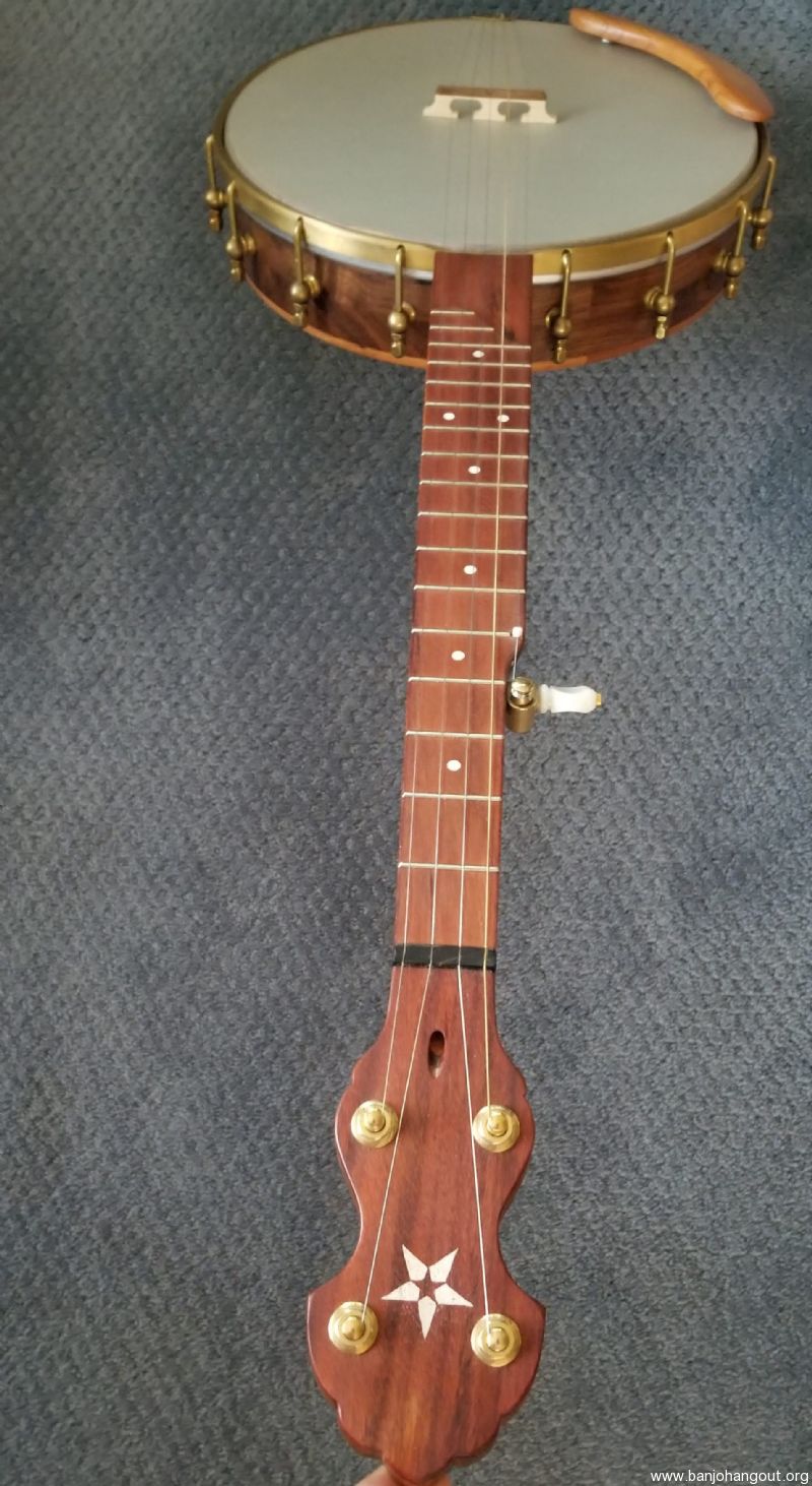 Stone Banjo Co. #21049X - A-Scale, Walnut Neck, 12-inch Walnut Rim ...
