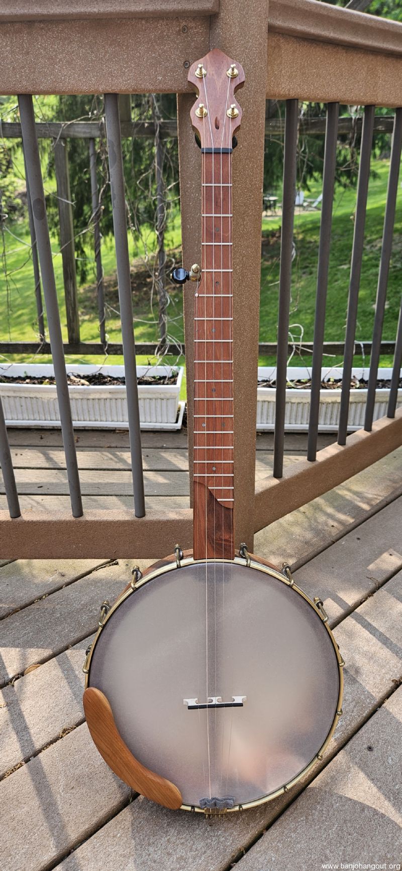 Stone Banjo Co. #23129X - NEW: Cherry Neck, 12-inch Walnut Rim ...