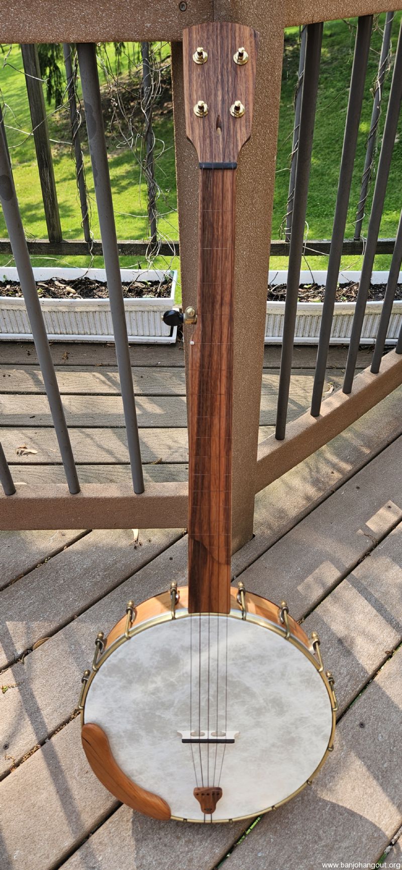 Stone Banjo Co. #23130X - NEW: FRETLESS, Walnut Neck, 12-inch Cherry ...