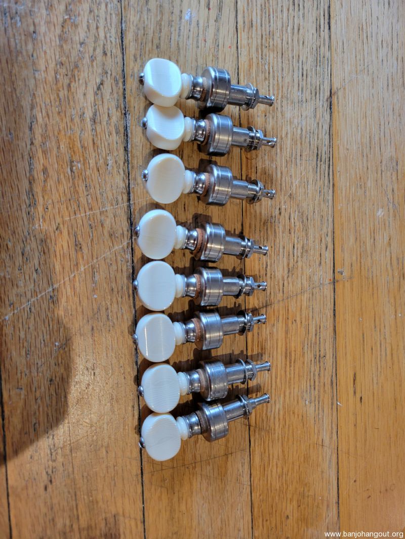 SOLD: Eight Waverly Banjo Tuners 2 Sets GREAT - Banjo Hangout