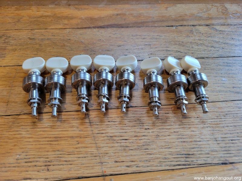 SOLD: Eight Waverly Banjo Tuners 2 Sets GREAT - Banjo Hangout