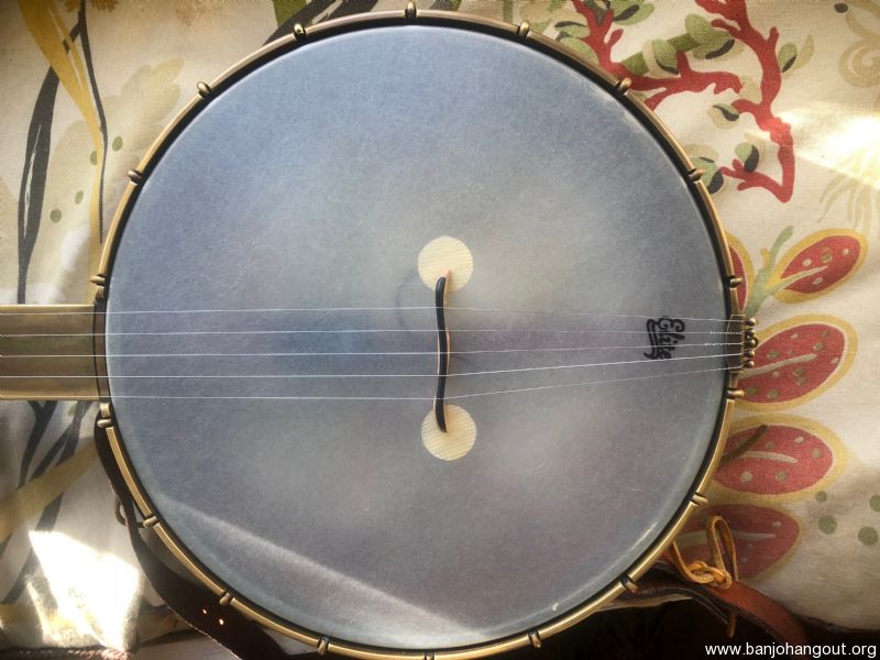 Rickard 12 inch White Ladye - Used Banjo For Sale at BanjoBuyer.com
