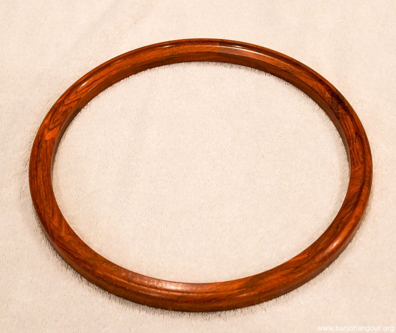 SOLD: Nechville Timber-Tronic Wood Tone Ring - Banjo Hangout