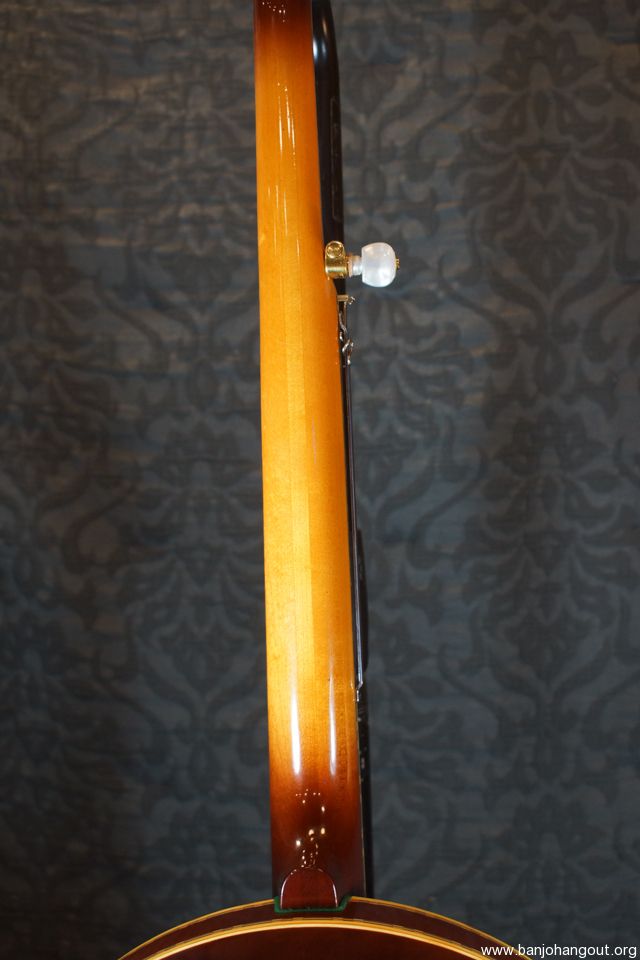 Vintage Iida 5 string Gold Plated Archtop 5 string Banjo DELUXE MADE IN ...