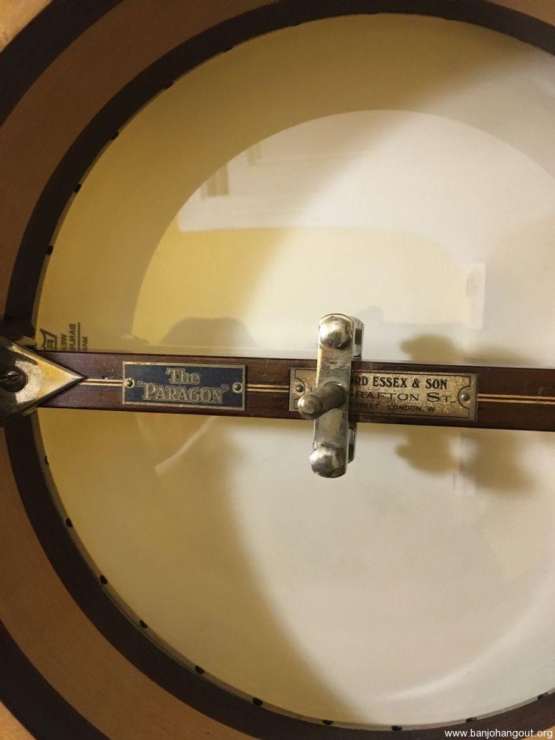 1928 Clifford Essex Rosewood Paragon 5-String Banjo Plus 1925 Gibson ...