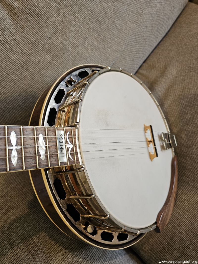 Frank Neat Timeless banjo with flathead tonering. INCREDIBLE - Used ...