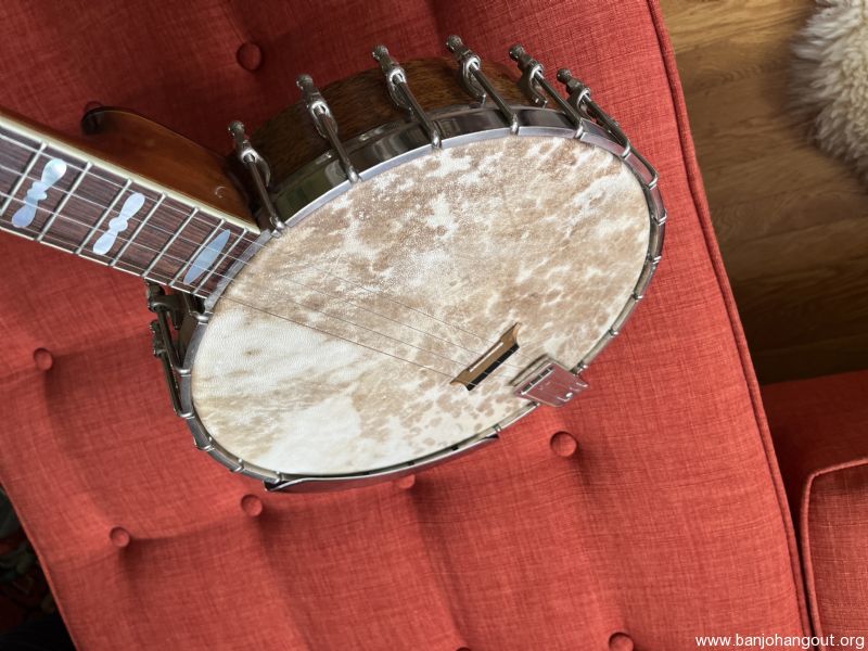 Ome Plectrum Banjo, Double X, Open Back (PENDING) - Used Banjo For Sale ...