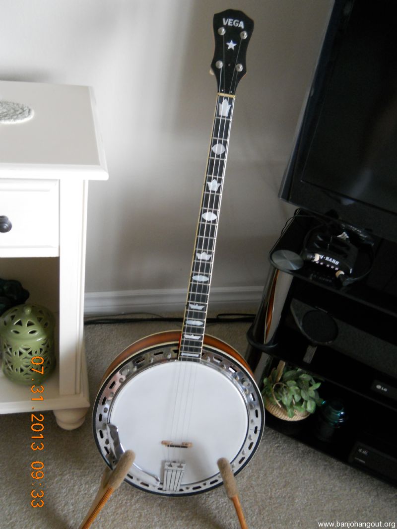 1957 Vegavox 1 Plectrum (Near mint) - Used Banjo For Sale at BanjoBuyer.com