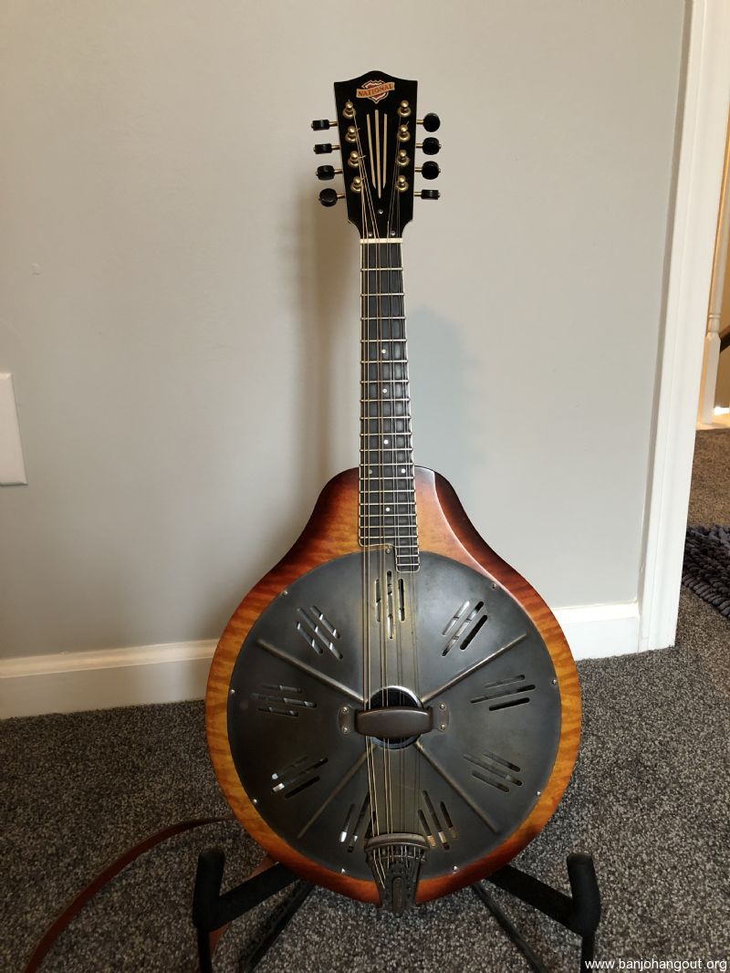 SOLD: National Resonator Mandolin with Hardshell Case - Banjo Hangout