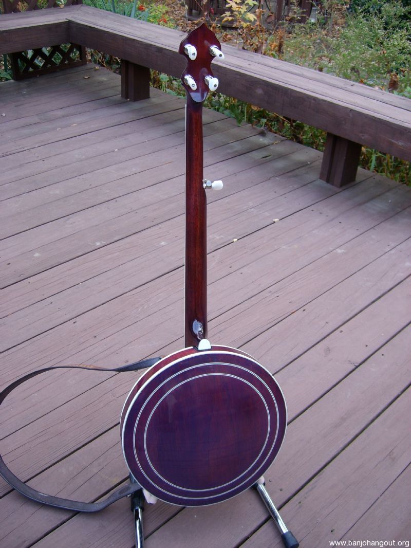 SALE Pending : Turtle Hill Archtop Woody Banjo w/Radiused Board - Used ...
