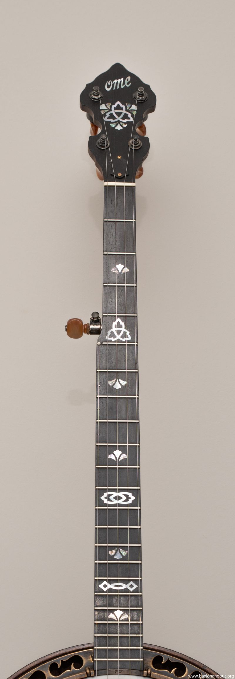 Price Reduced: Ome Celtic Knot Banjo with HG50 Ring and Keith D Tuners ...