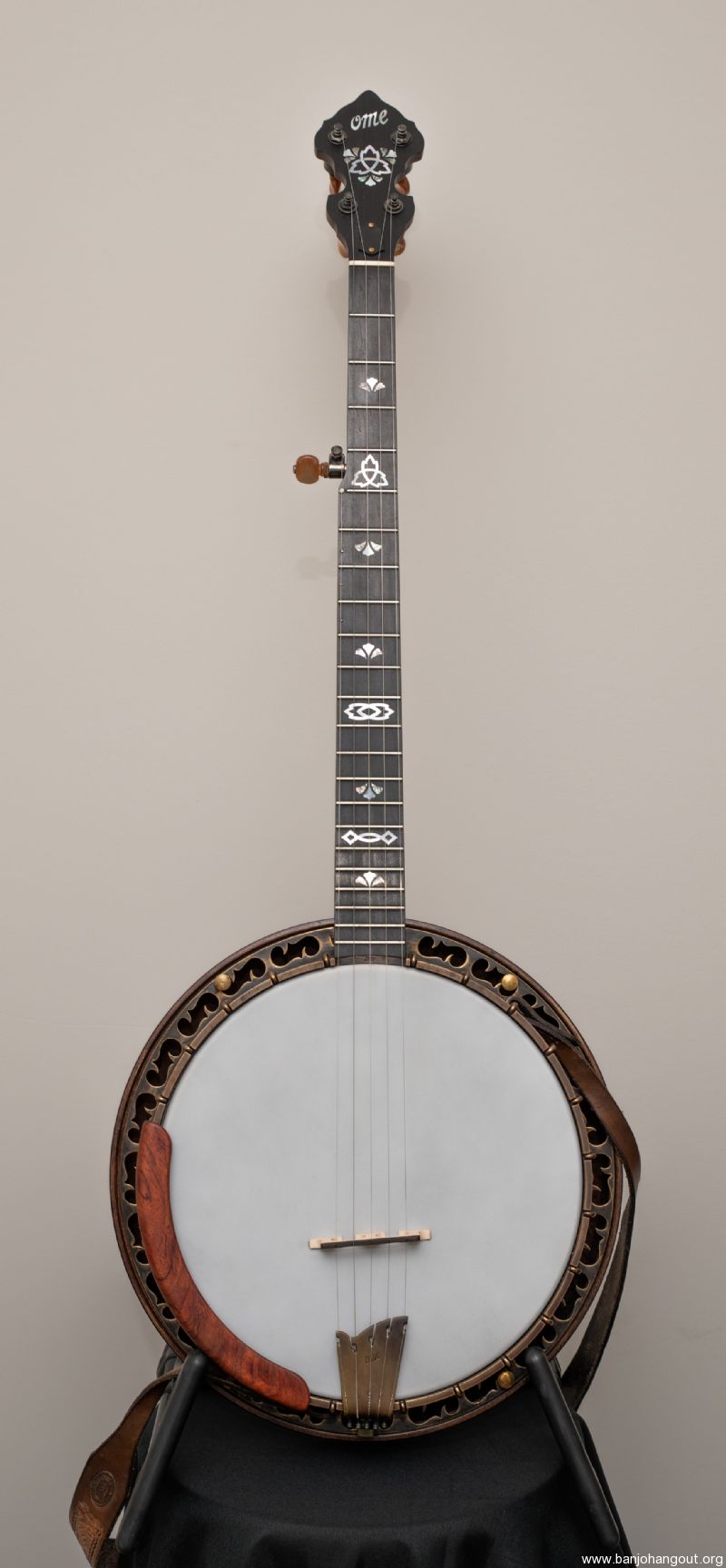 Price Reduced: Ome Celtic Knot Banjo with HG50 Ring and Keith D Tuners ...