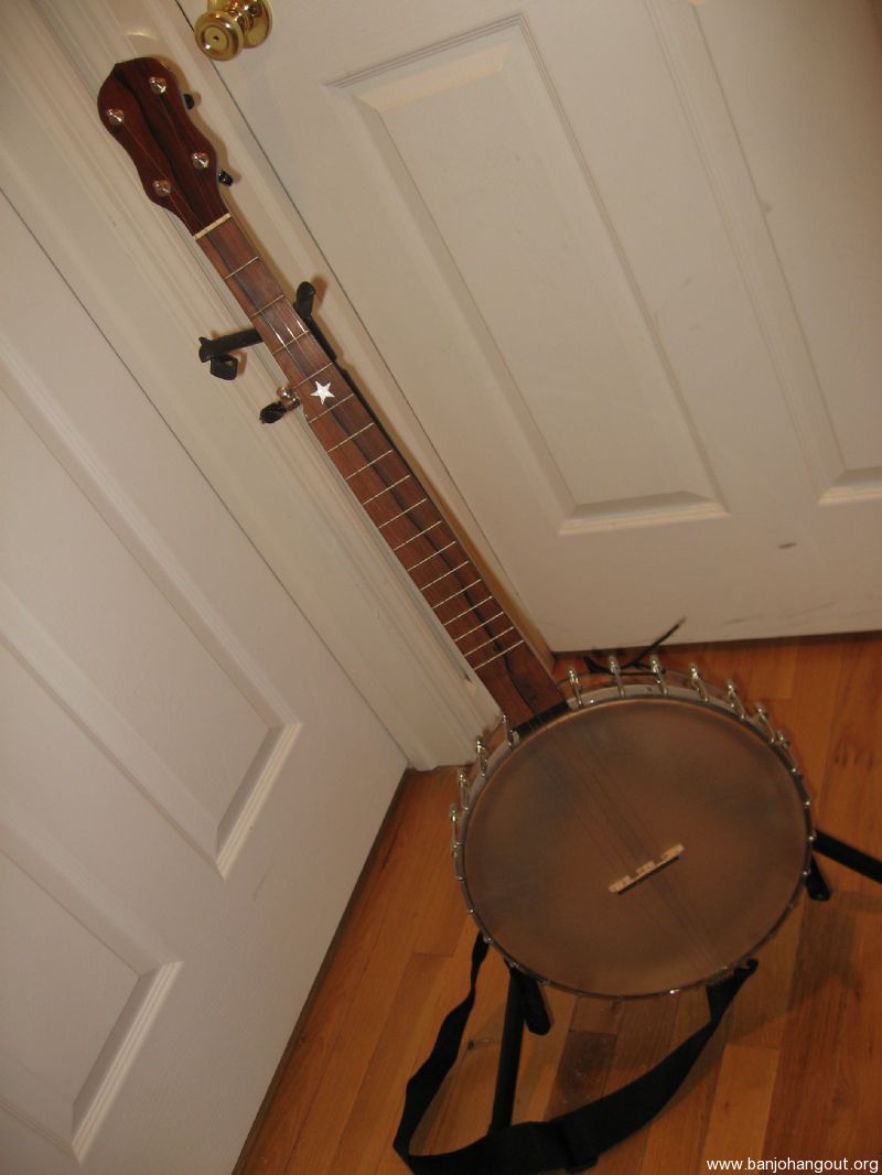 Chuck Lee Lone Star Open Back w/ Tony Pass Lost Timber pot - Used Banjo ...