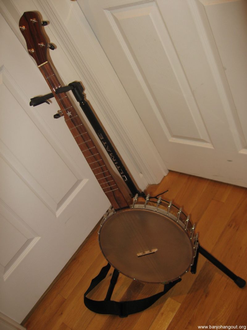 Chuck Lee Lone Star Open Back w/ Tony Pass Lost Timber pot - Used Banjo ...