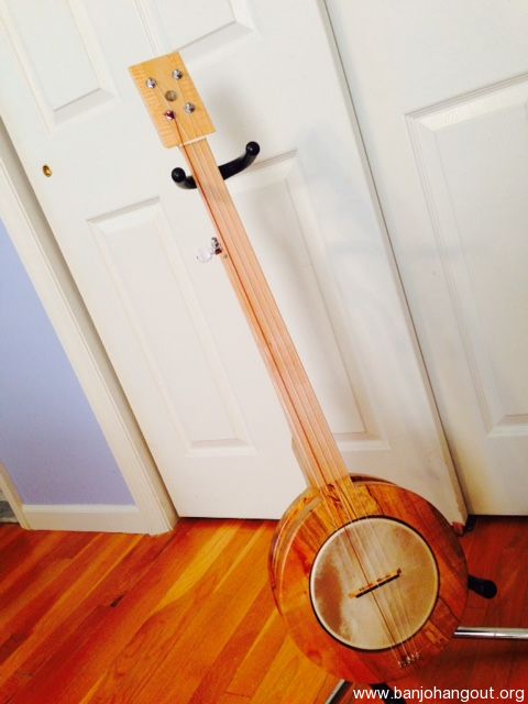 Chip Arnold fretless mountain banjo lower price - Used Banjo For Sale ...