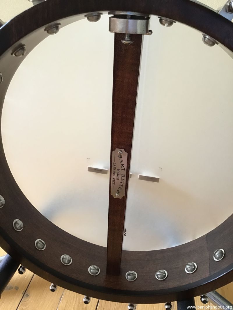 Bart Reiter Buckbee Openback banjo 11” rim - Used Banjo For Sale at ...