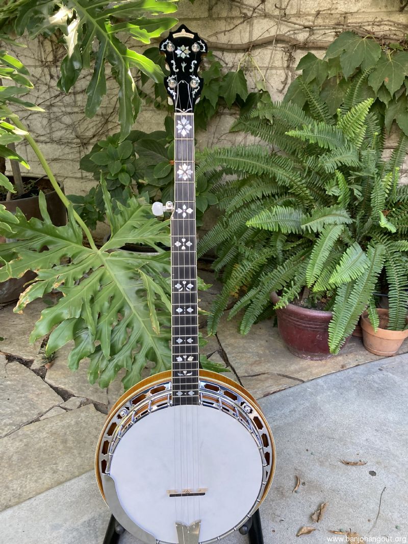 Hickler custom Maple 5-string - Used Banjo For Sale at BanjoBuyer.com