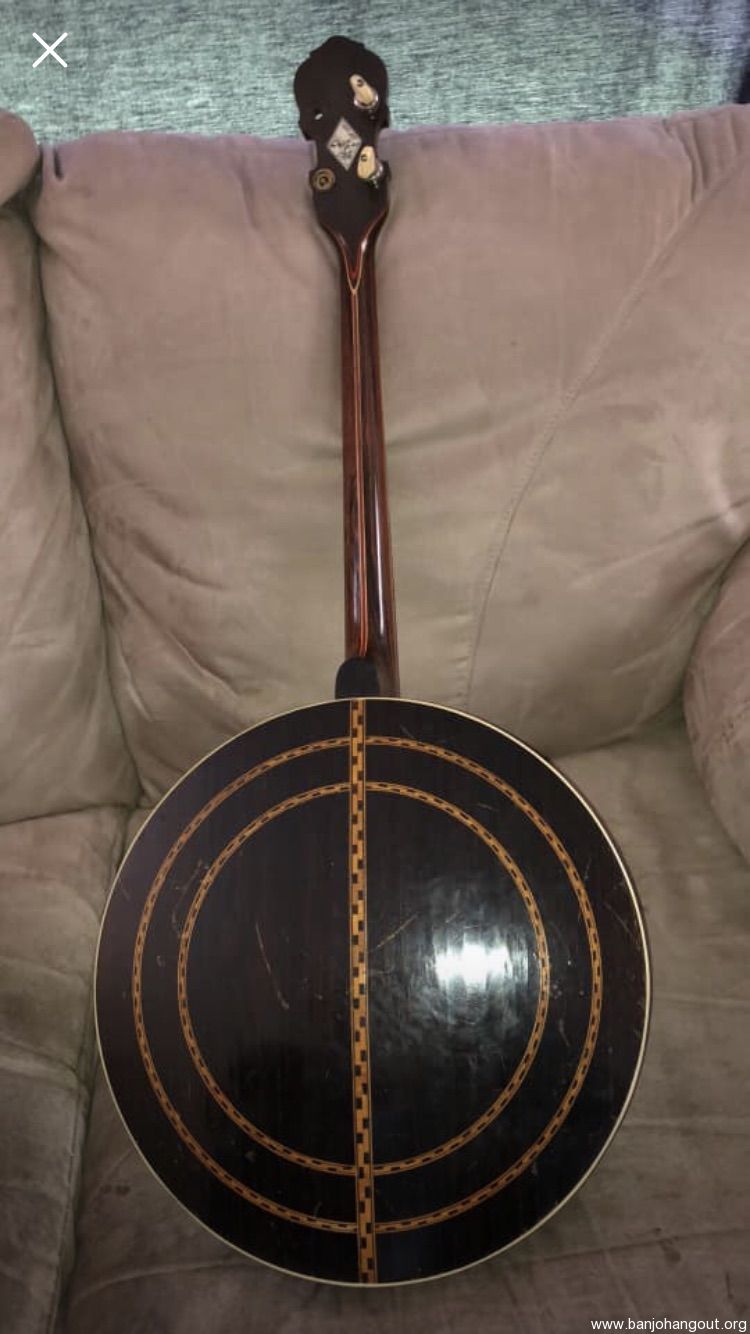 Iucci Baby Grand Style 2 Modern 19 fret orchestra banjo - Used Banjo ...