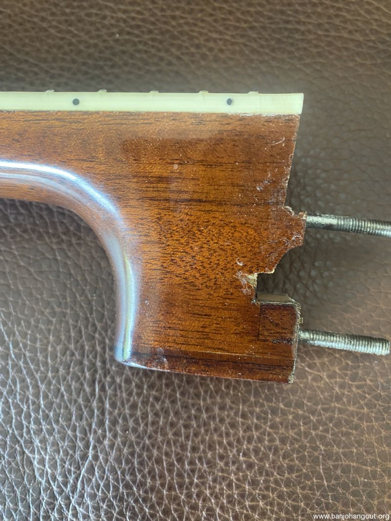 SOLD: Gibson Mahogony Banjo Neck - Banjo Hangout