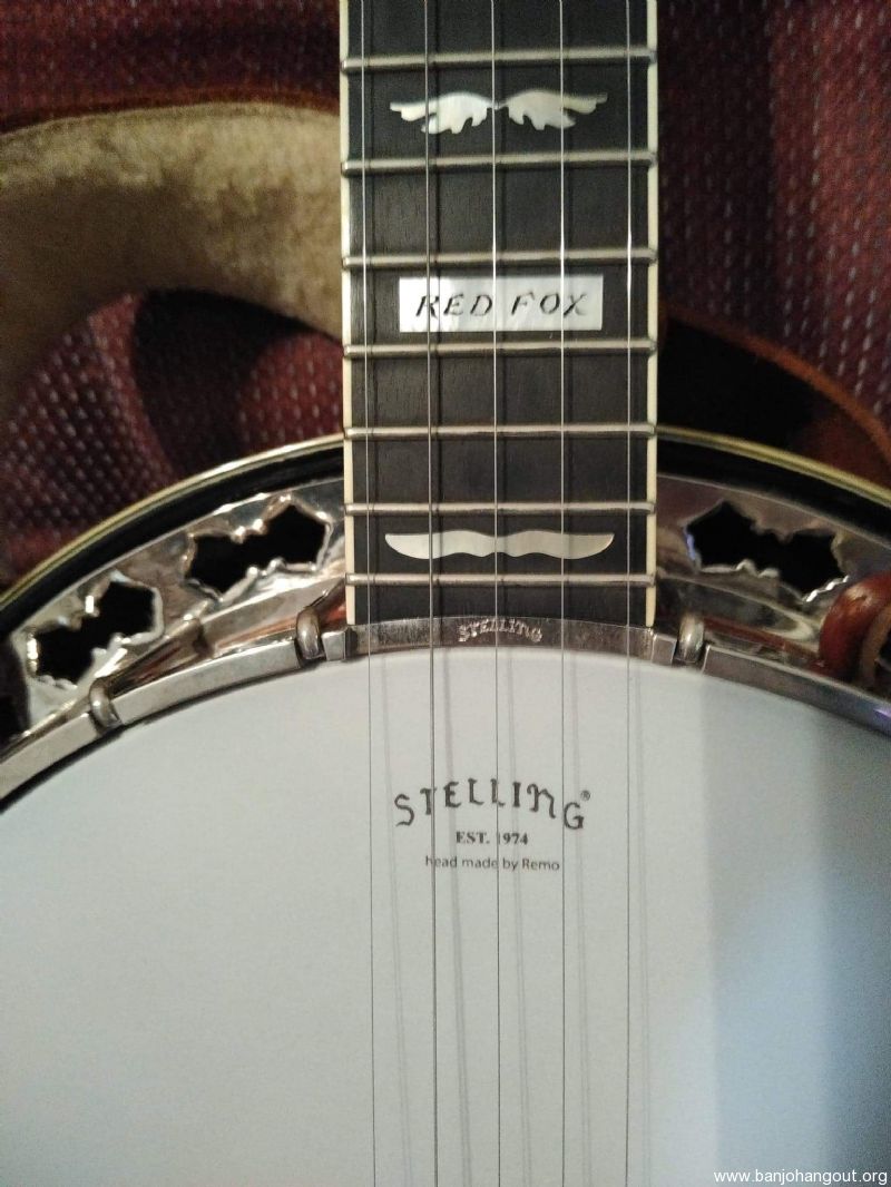 2004 Beautiful Stelling Red Fox - Used Banjo For Sale at BanjoBuyer.com