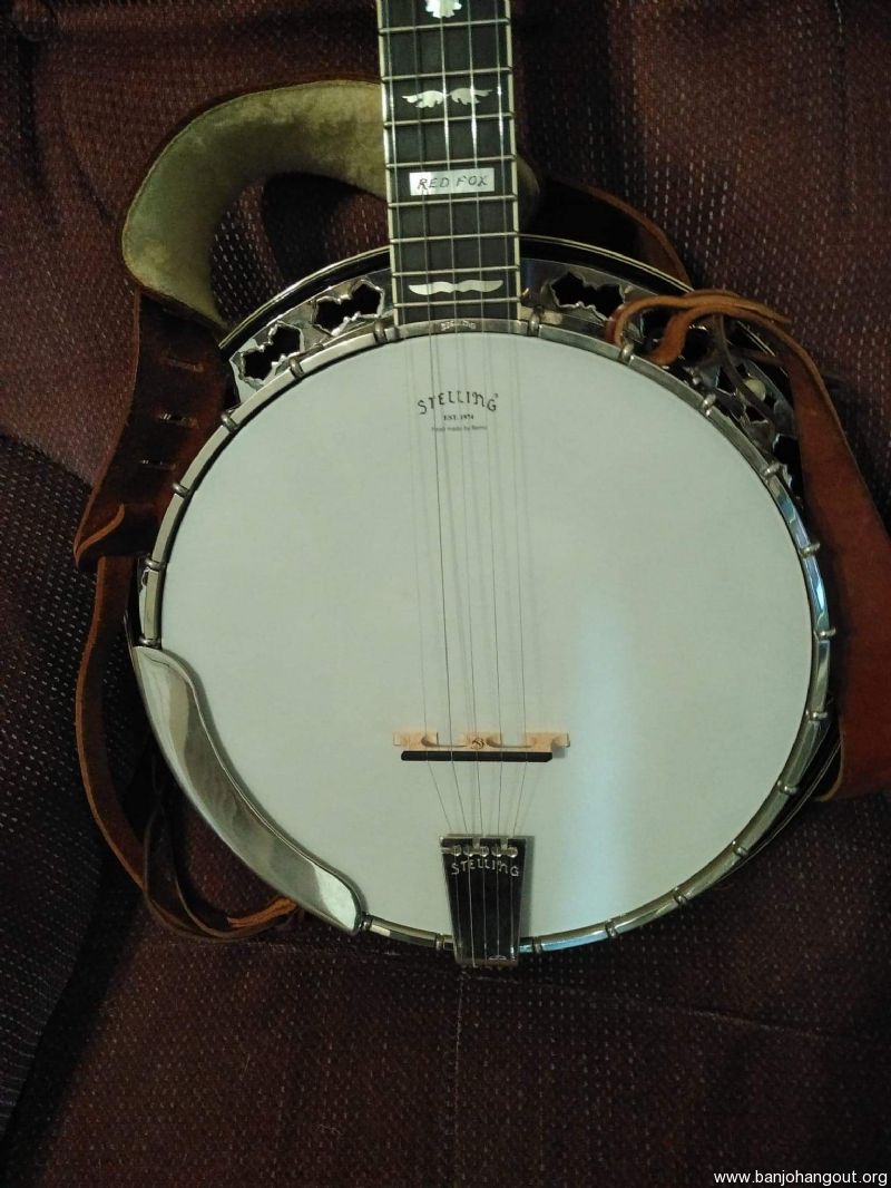 2004 Beautiful Stelling Red Fox - Used Banjo For Sale at BanjoBuyer.com