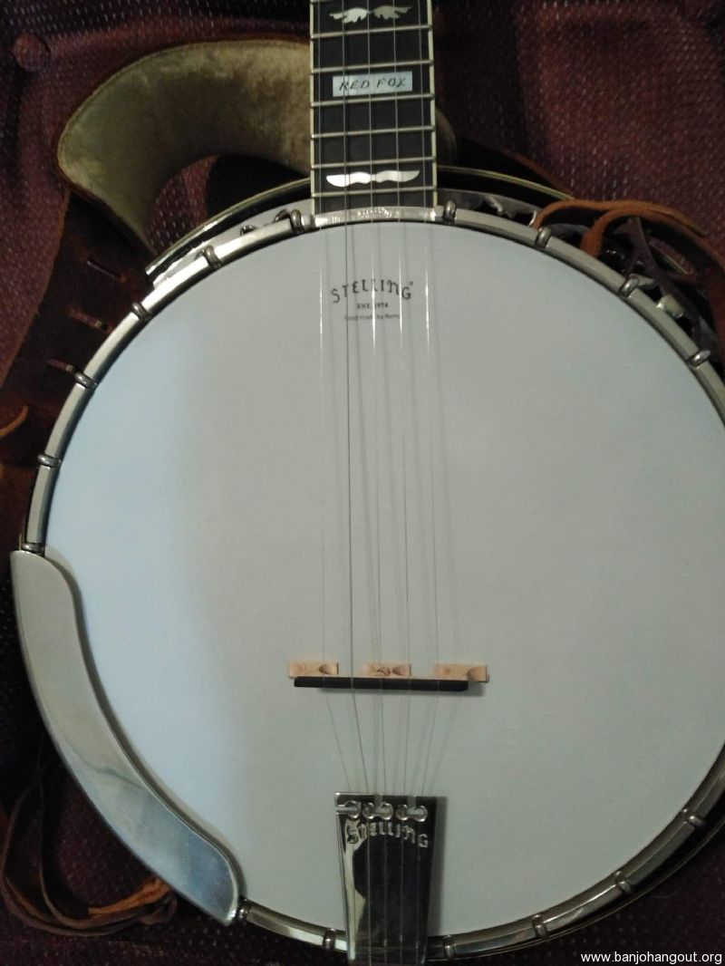 2004 Beautiful Stelling Red Fox - Used Banjo For Sale at BanjoBuyer.com