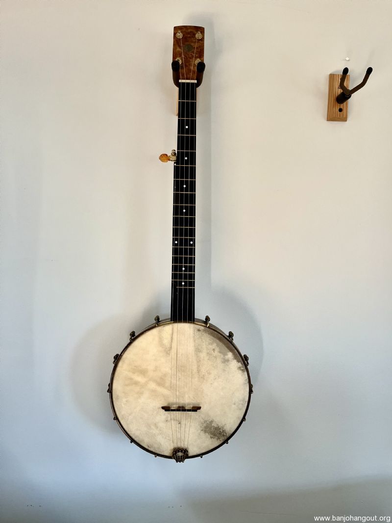 Brooks Masten 11" Burl Walnut Banjo - Used Banjo For Sale at BanjoBuyer.com