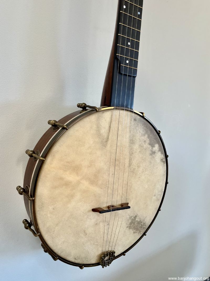 Brooks Masten 11" Burl Walnut Banjo - Used Banjo For Sale at BanjoBuyer.com