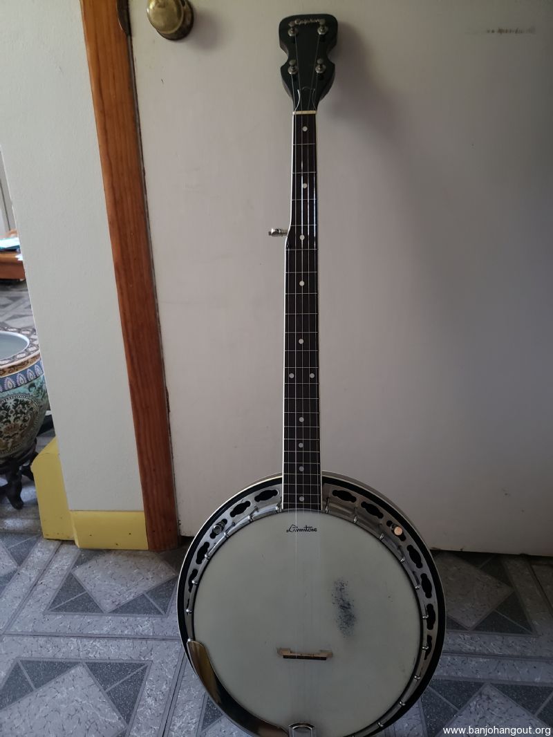 SOLD! Epiphone 5 string resonator - Used Banjo For Sale at BanjoBuyer.com SOLD! Epiphone 5 string resonator - Used Banjo For Sale at BanjoBuyer.com