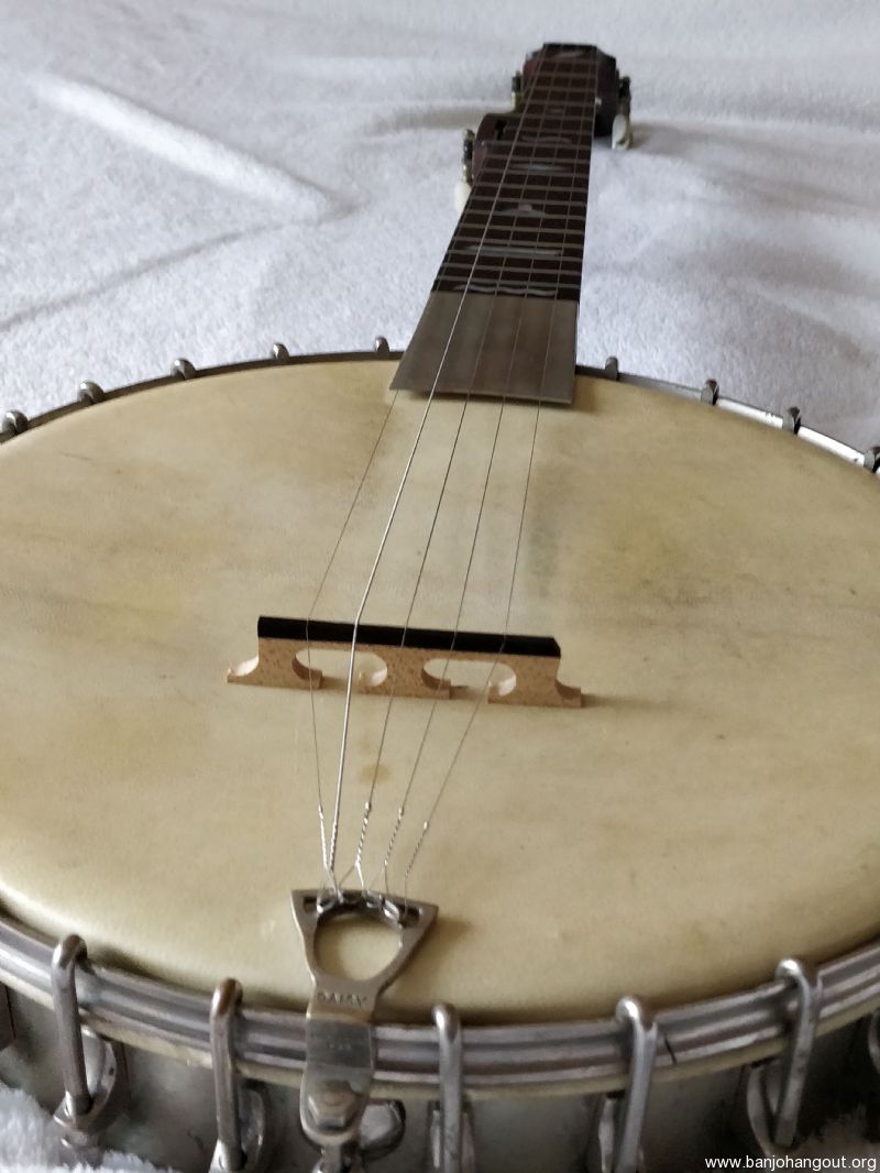 SOLD: Henry C Dobson 5 string slot head ornate - Banjo Hangout