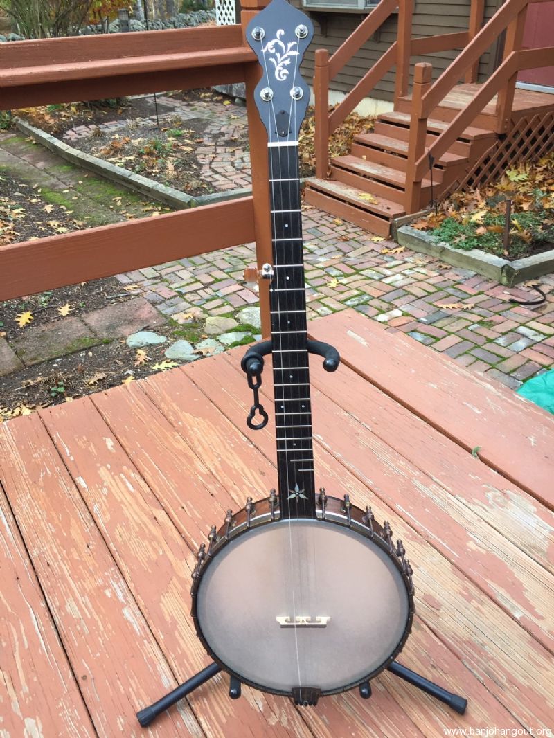 For Sale - Mint Ome Walnut 12" Flora Banjo