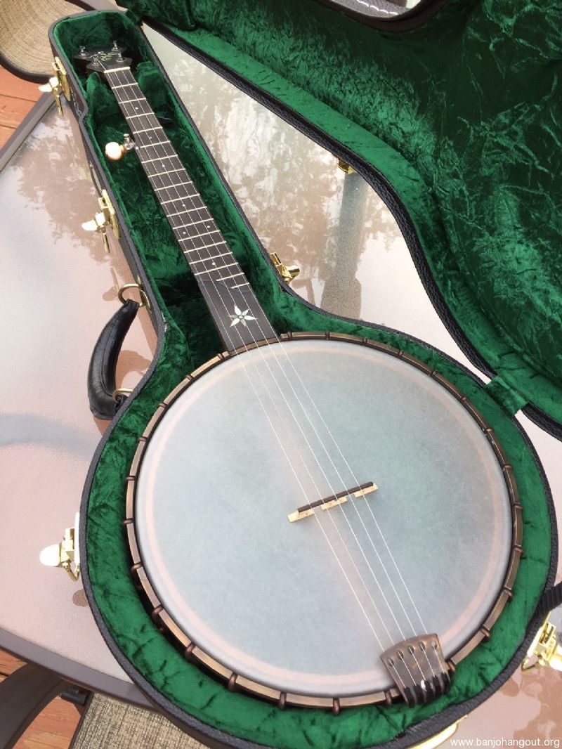 Mint Ome Walnut 12" Flora Banjo - Used Banjo For Sale at BanjoBuyer.com