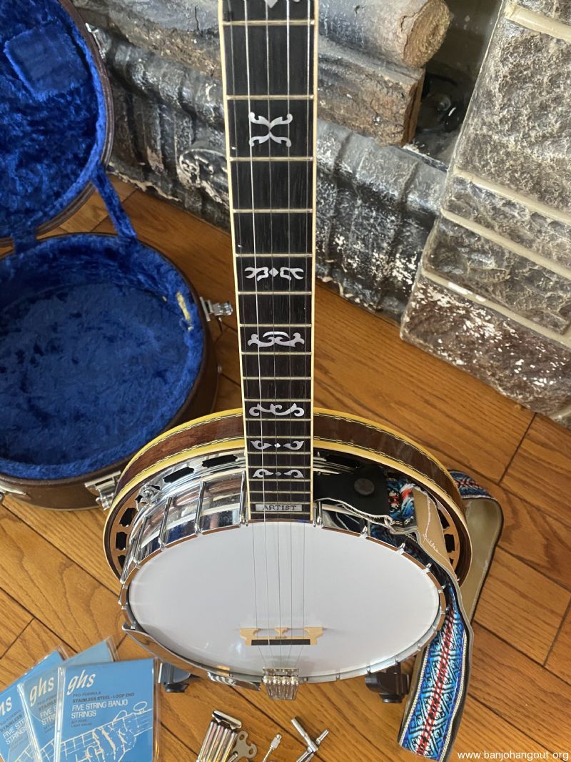 Beautiful 1978 Ibanez Artist Series Banjo SN 7610 - Used Banjo For Sale ...