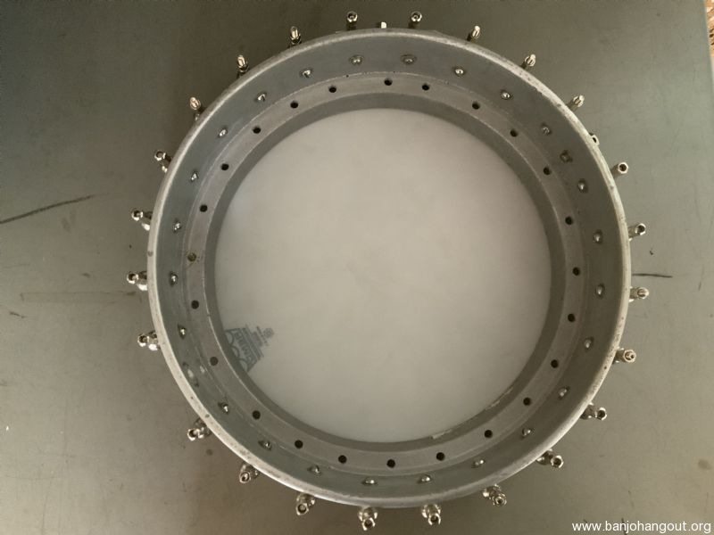 SOLD: ODE style Aluminum banjo pot - Banjo Hangout