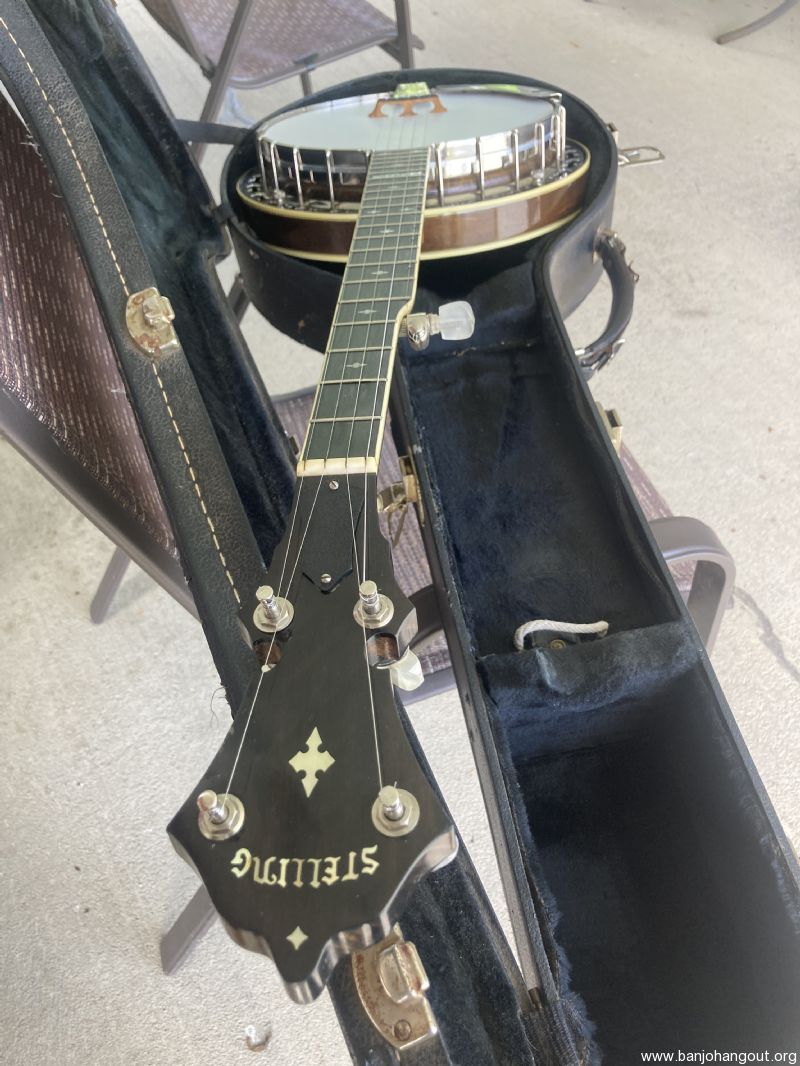 Stelling White Star banjo - Used Banjo For Sale at BanjoBuyer.com