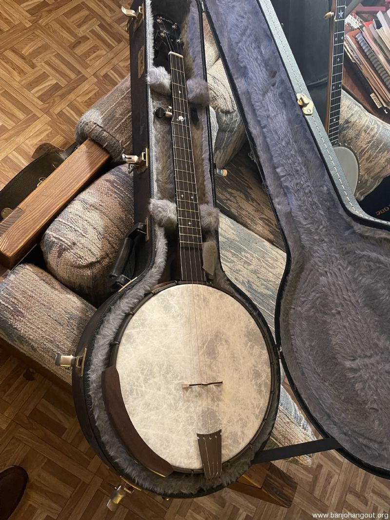 Nechville “ Super Atlas DeLuxe” Banjo 12 in pot. Radiused. - Used Banjo ...
