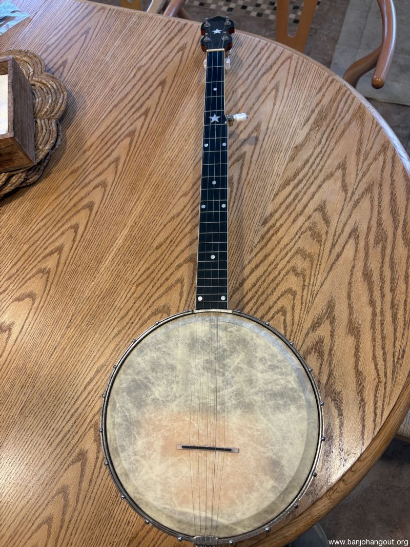 Left handed Slingerland Stewart banjo with Wyatt Fawley neck - Banjo ...