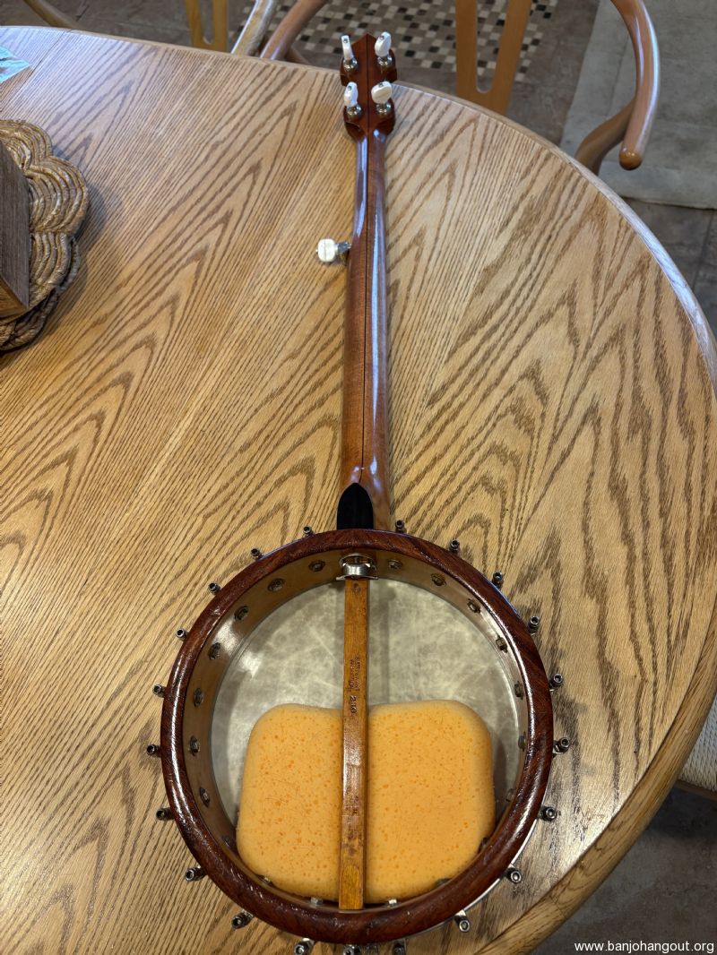 Left handed Slingerland Stewart banjo with Wyatt Fawley neck - Banjo ...